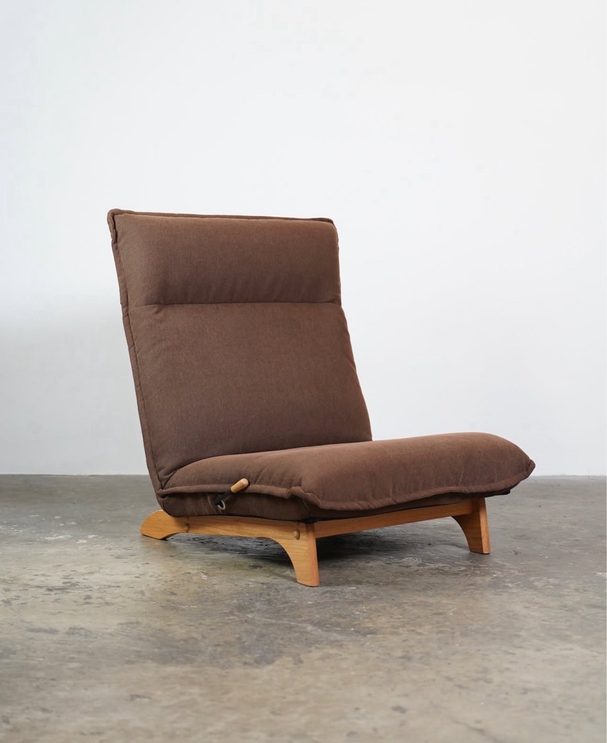 Muji style highback floor recliner, Furniture & Home Living, Furniture ...