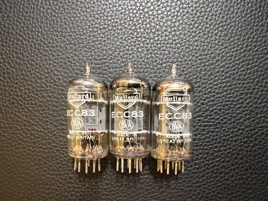 Mullard Original Vintage Tubes ECC83 BVA /12AX7, Audio, Portable Audio Accessories on Carousell