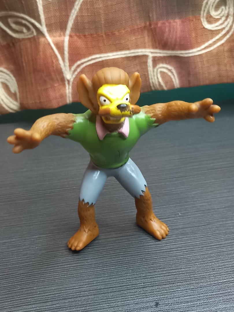 "Ned Flanders Werewolf" The Simpsons Creepy Classics 2002 Burger King ...