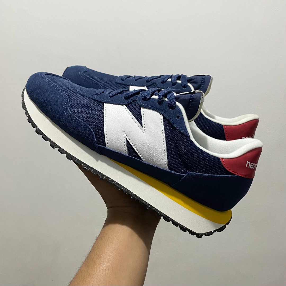 NEW BALANCE 237 YellowNavy, Men's Fashion, Footwear, Sneakers on Carousell