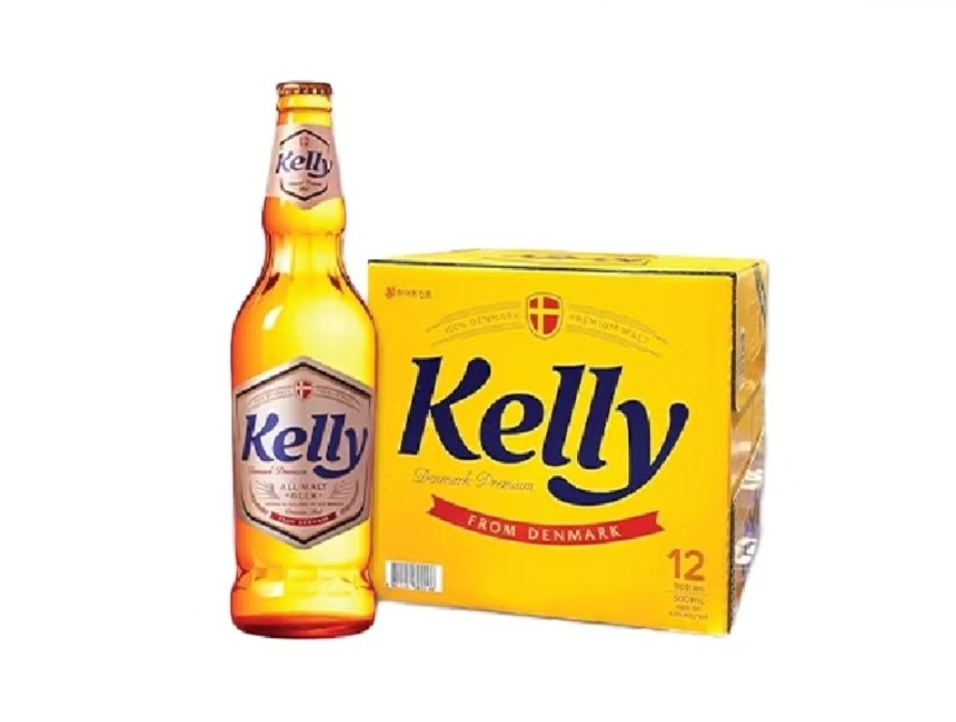 Kelly Korean All Malt Beer 500ml x 12's, Food & Drinks, Alcoholic ...