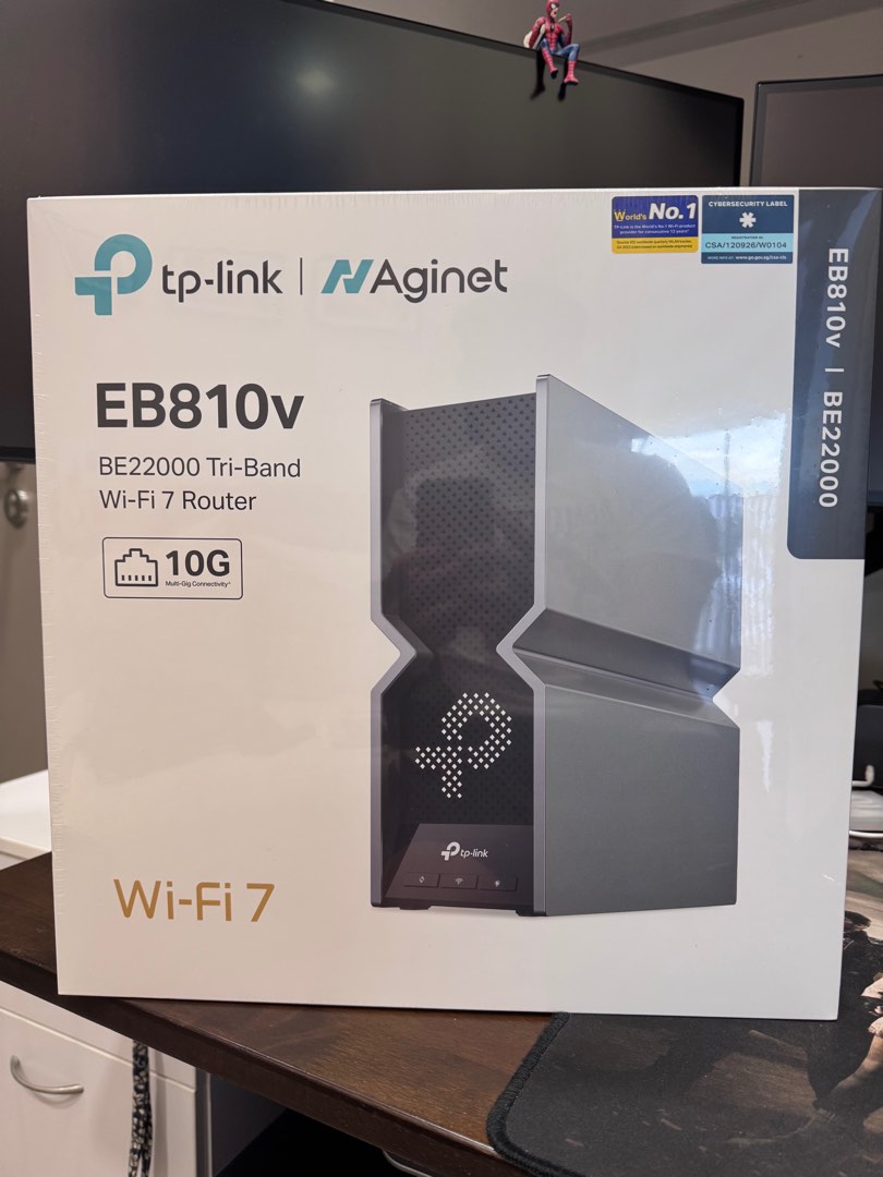 New TP link EB810v BE22000 tri-band, Computers & Tech, Parts ...