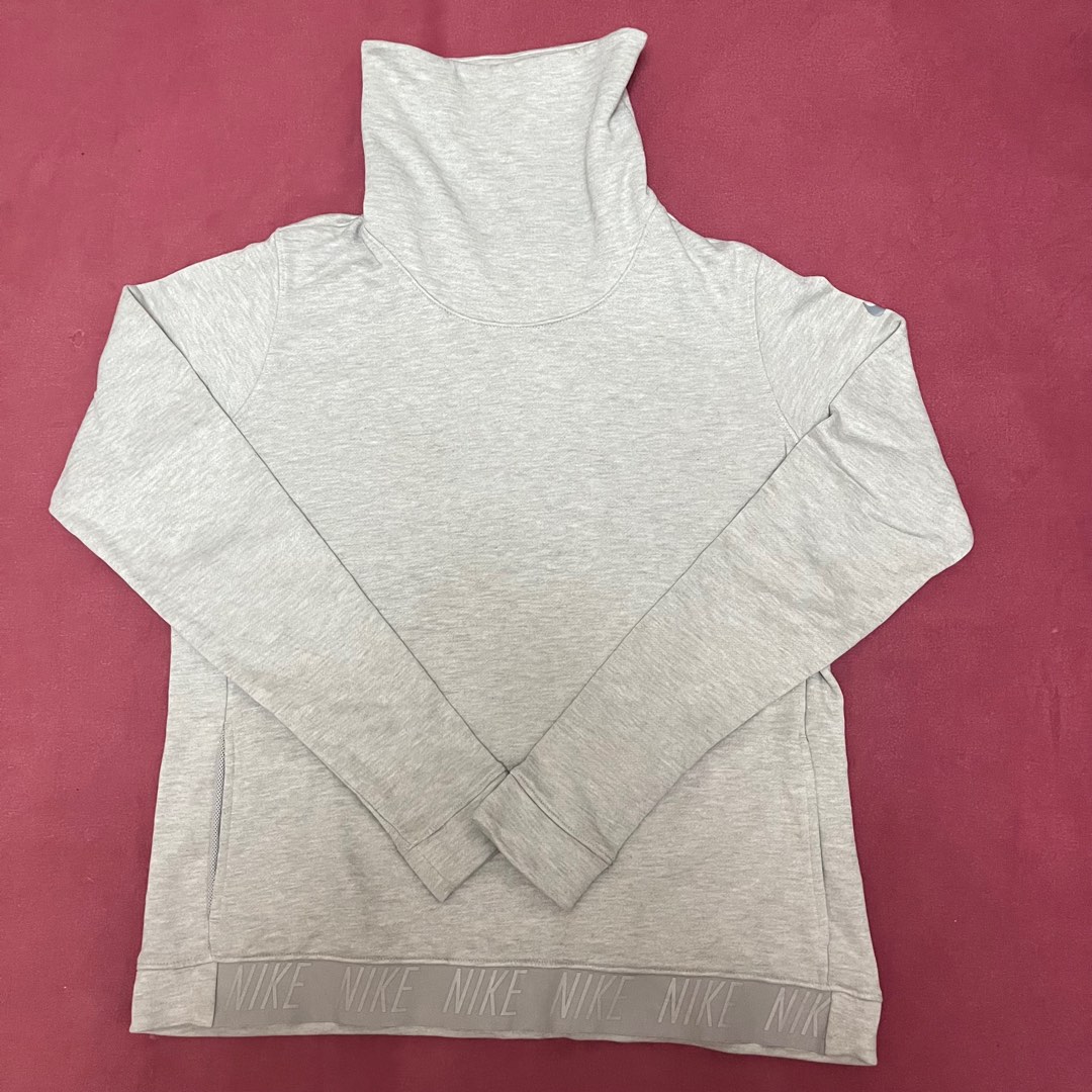 Nike cowl neck, Women's Fashion, Tops, Longsleeves on Carousell