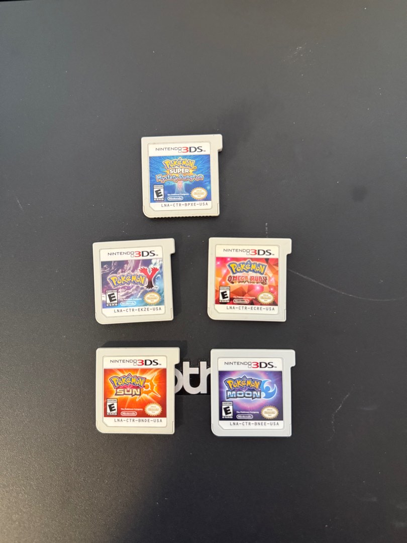 Nintendo 3DS Games Pokemon Mystery Dungeon/ Y/Omega Ruby/Sun /Moon ...