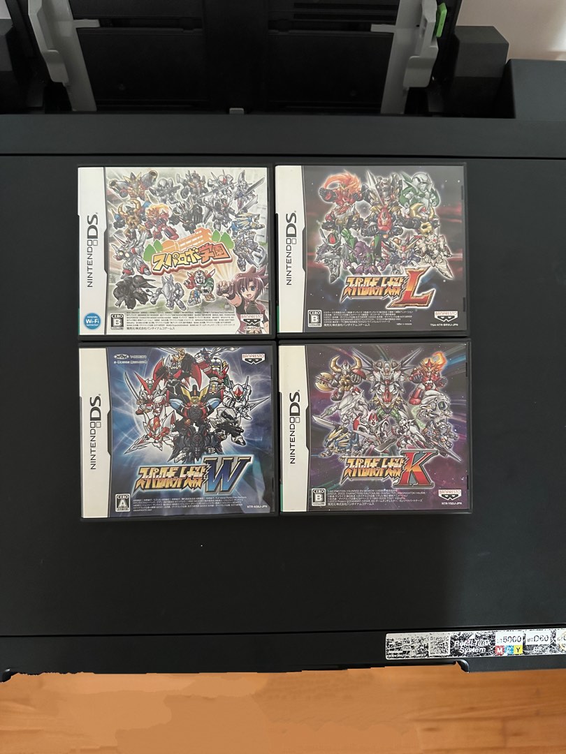 Nintendo DS game Super robot series, Video Gaming, Video Games ...
