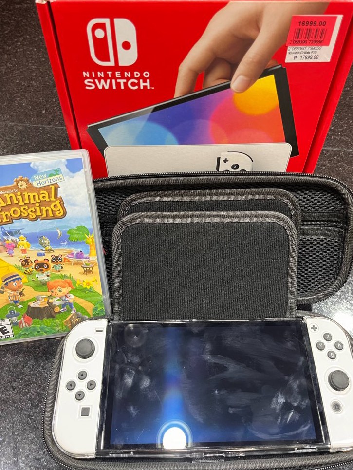 Nintendo Switch OLED with inclusions, Video Gaming, Video Game Consoles ...