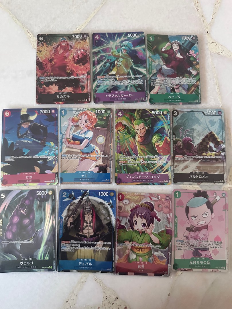 OP TCG AAs set, Hobbies & Toys, Toys & Games on Carousell