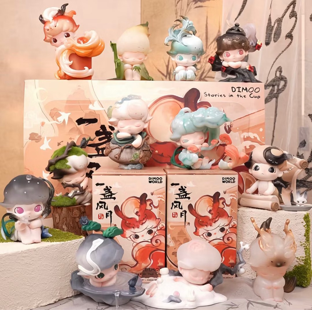 (BNIF) POPMART - Dimoo (Stories in the Cup) - Spring Brings Springtime ...