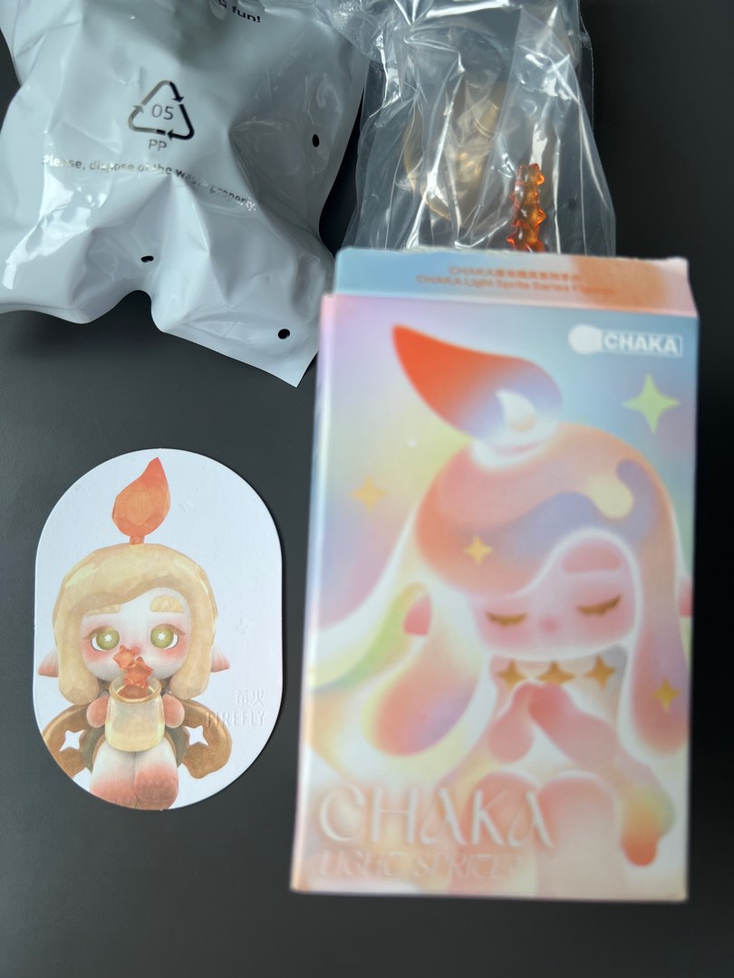 Popmart Chaka Light Sprite Firefly, Hobbies & Toys, Toys & Games on ...