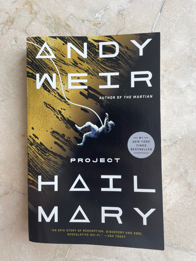 Project Hail Mary, Hobbies & Toys, Books & Magazines, Fiction & Non ...