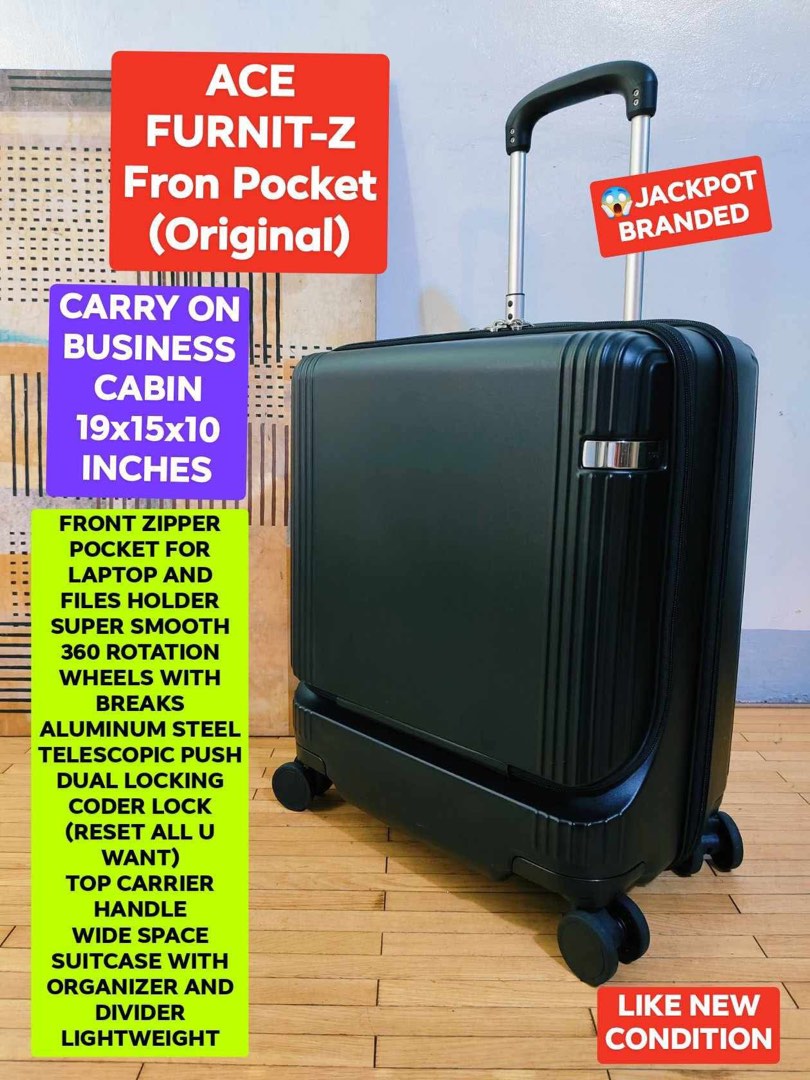 PROTECA EQUINOX U LIGHT BY ACE. JAPAN MADE LUGGAGE LARGE SIZE, Hobbies & Toys, Travel, Luggage ...