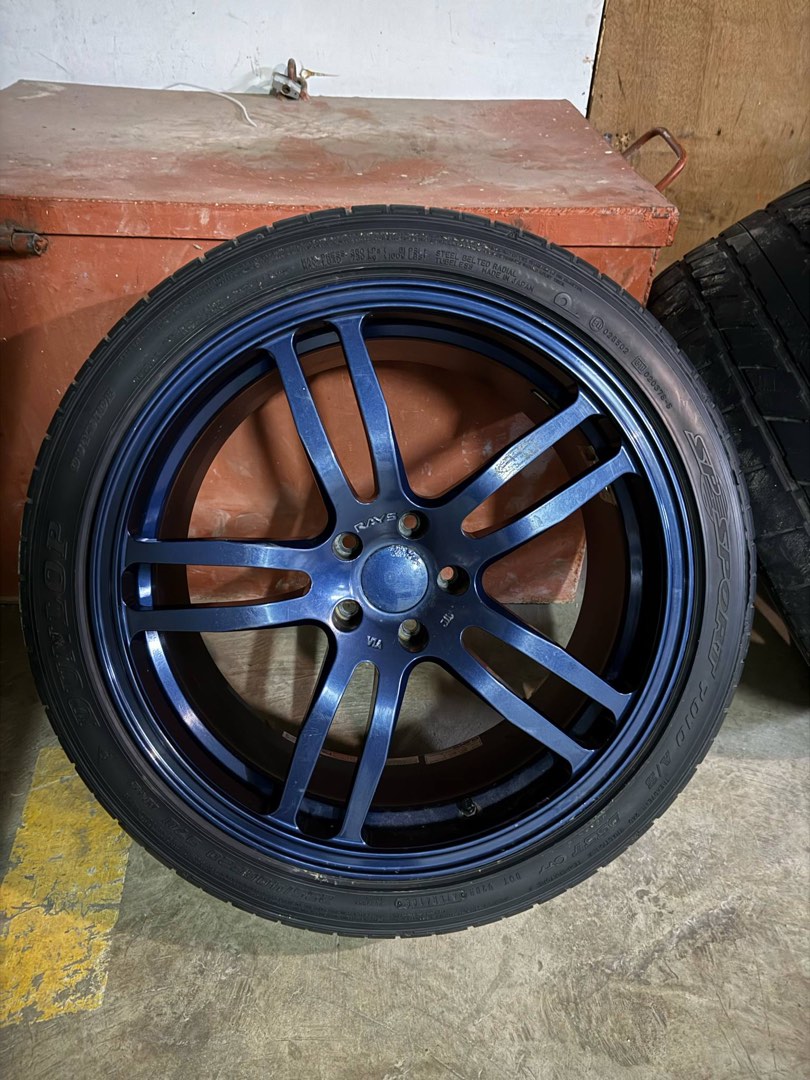 Rays Grams light forged rim gtr spec, Car Parts & Accessories, Mags and ...