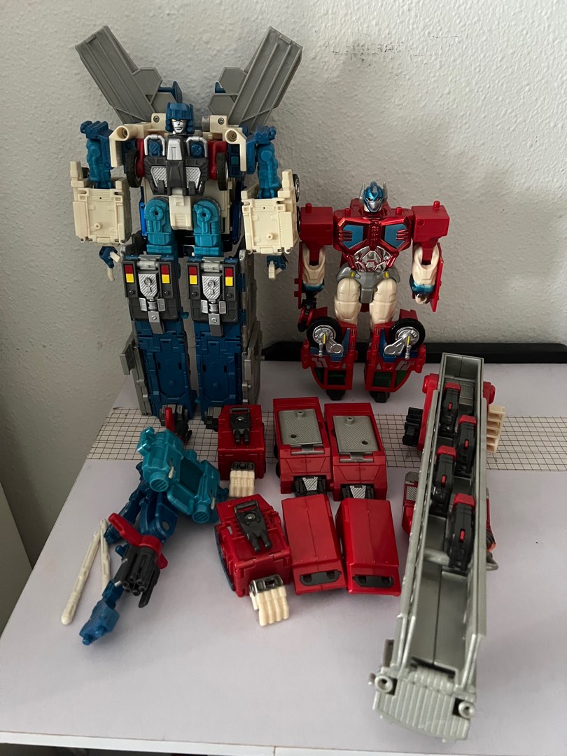 Transformers Rid car robots optimus and ultra magnus omega prime ...