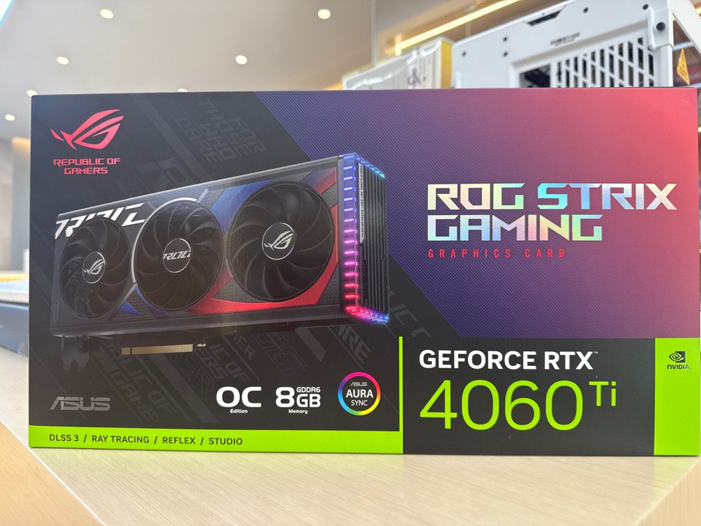 ROG STRIX RTX 4060TI OC 8GB GAMING, Computers & Tech, Parts ...