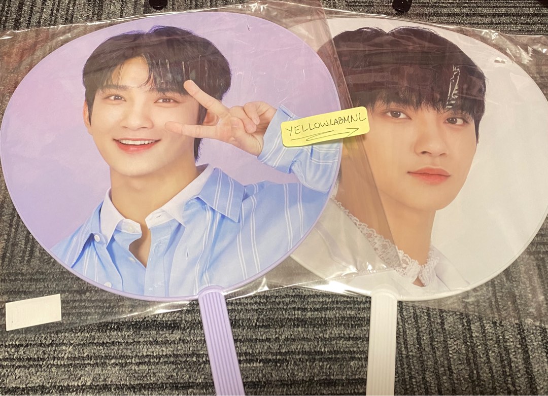 Seventeen Svt Joshua Hong Japan Dome Tour 2020 Picket Uchiwa Set ...