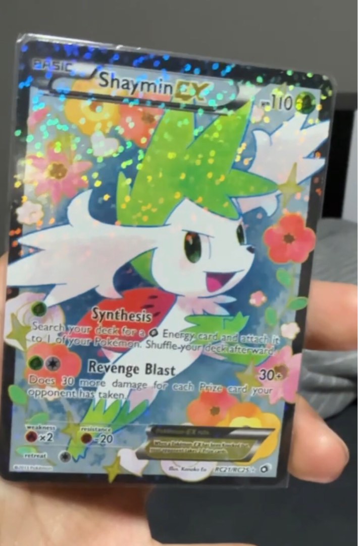 Shaymin ex Radiant collection nm condition very rare tcg player market ...