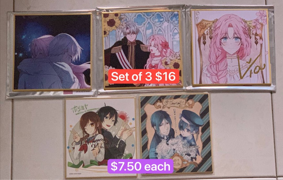 Shoujo Shounen Shikishi Clearance Flirting With the Villain's Dad ...