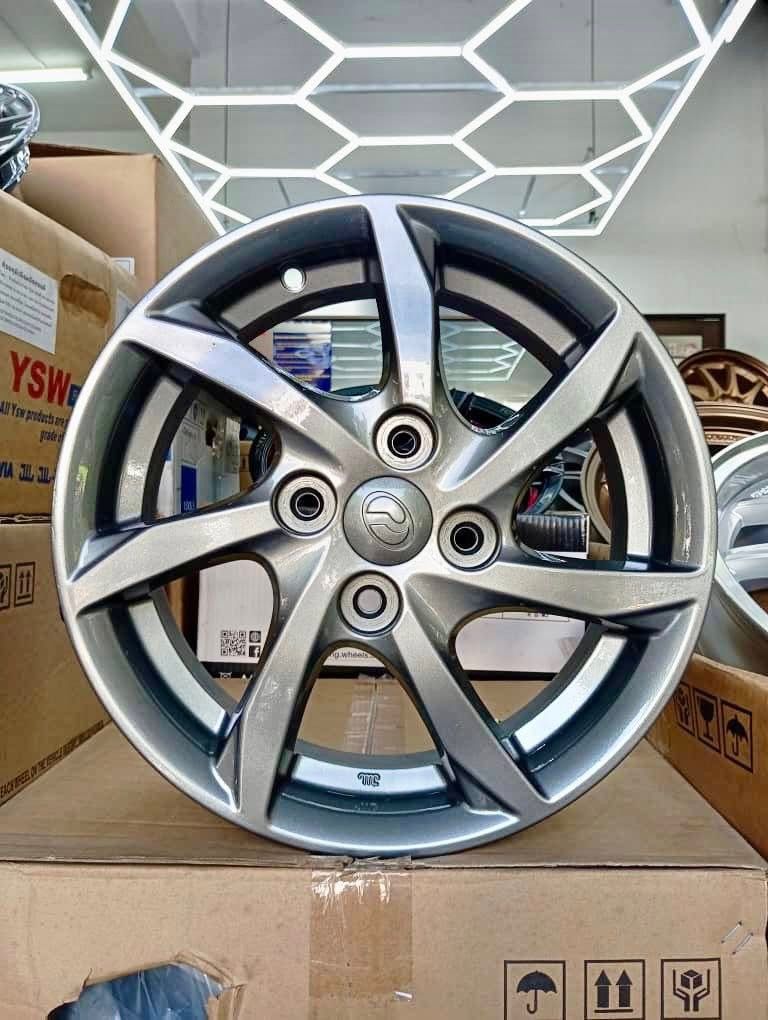 SPORT Rim PERODUA ORI 14" MYVI VIVA AXIA BEZZA KELISA SAGA WIRA KENARI ...