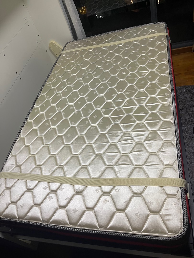 230mm thk.Super Single Spring Mattress, Furniture & Home Living ...