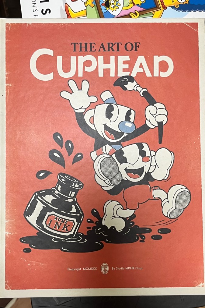 The Art of Cuphead Eli Cymet, Tyler Moldenhauer, Studio MDHR Hardcover ...