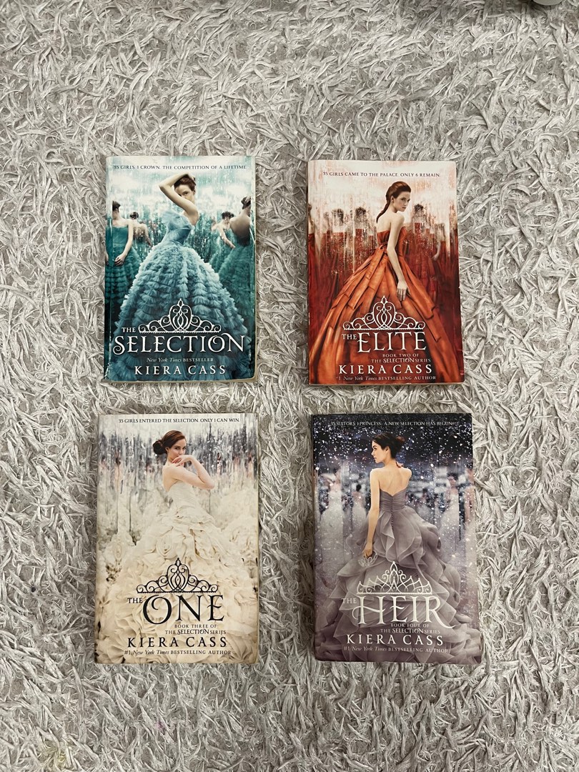 The Selection book series by Kiera Cass (Rm 15 per), Hobbies & Toys ...