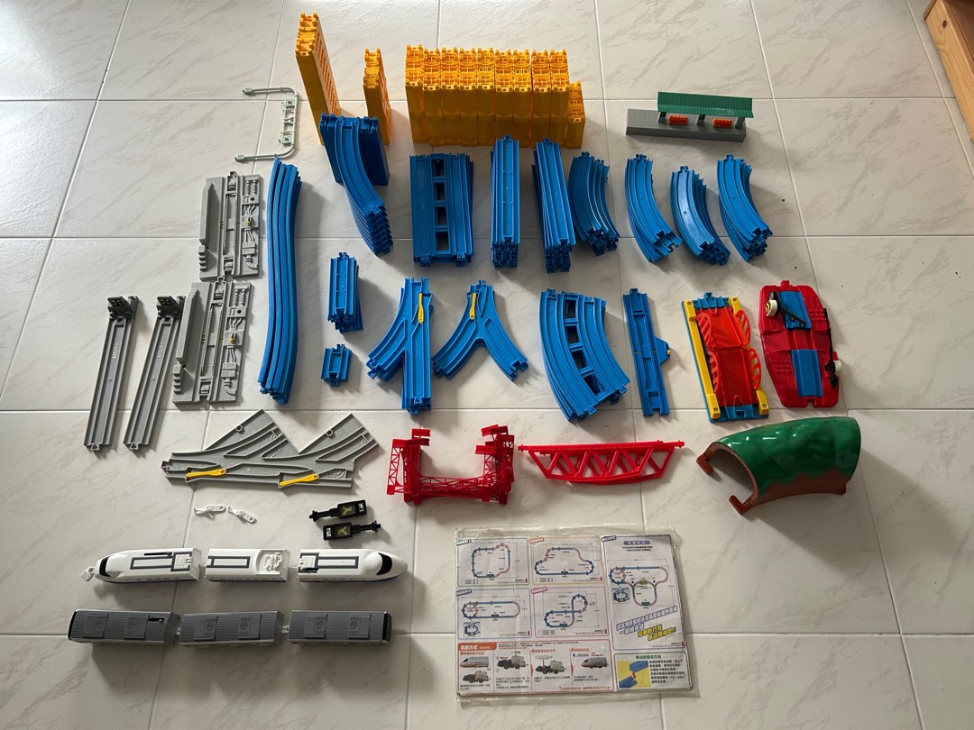 Tomy Train track set and extra, Hobbies & Toys, Toys & Games on Carousell