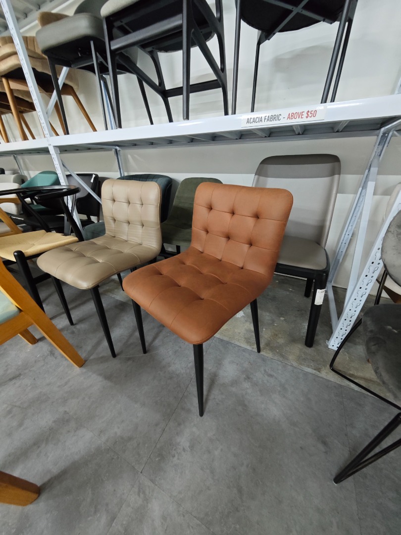 Tosca Dining Chair *Fabric (Display Set Clearance), Furniture & Home ...