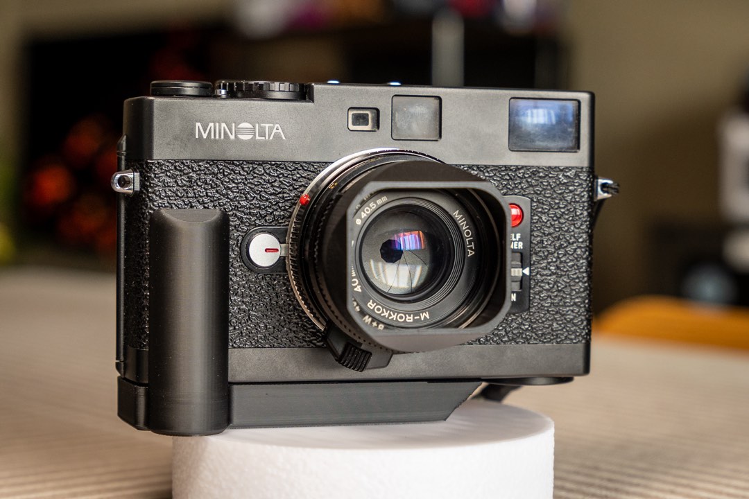 Upgrade your MINOLTA CLE - Custom 3D Printed Camera Grip, Photography ...