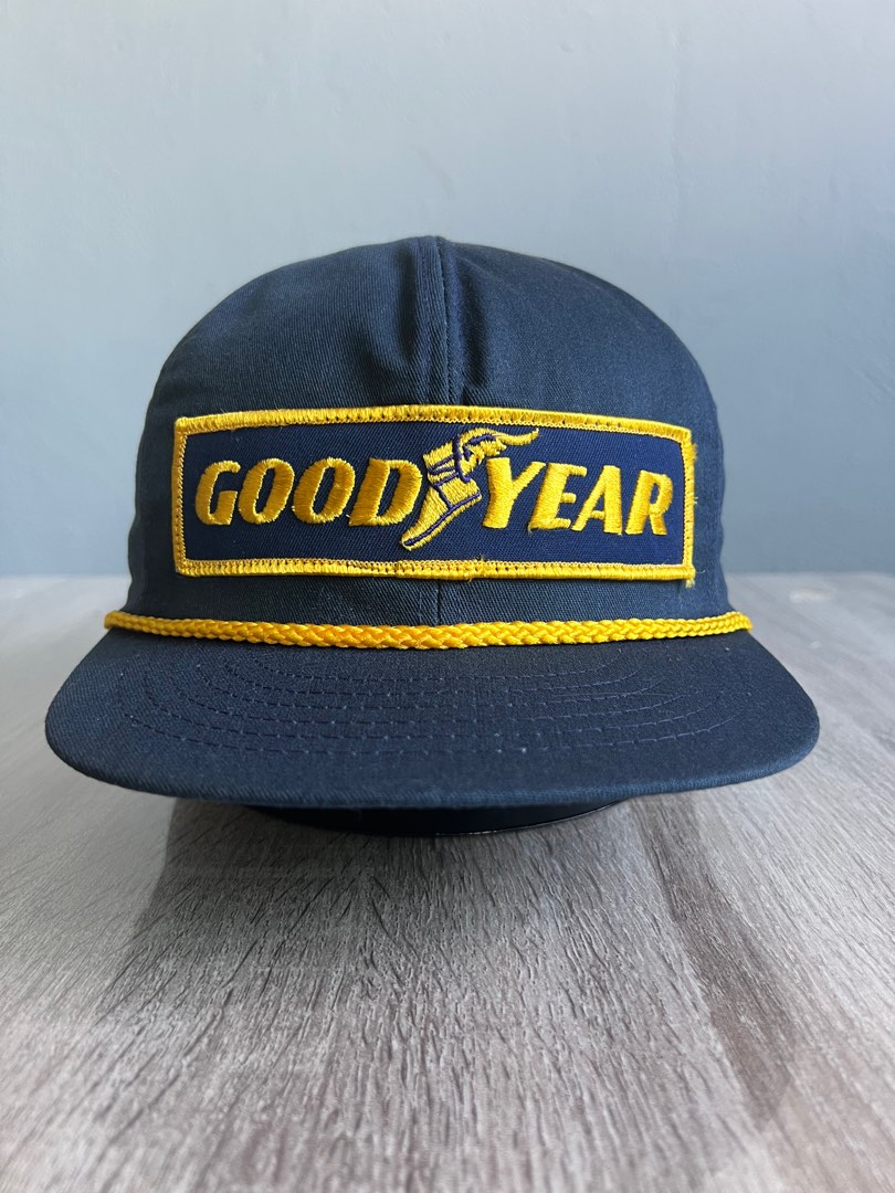 VINTAGE GOODYEAR CAP, Men's Fashion, Watches & Accessories, Cap & Hats ...