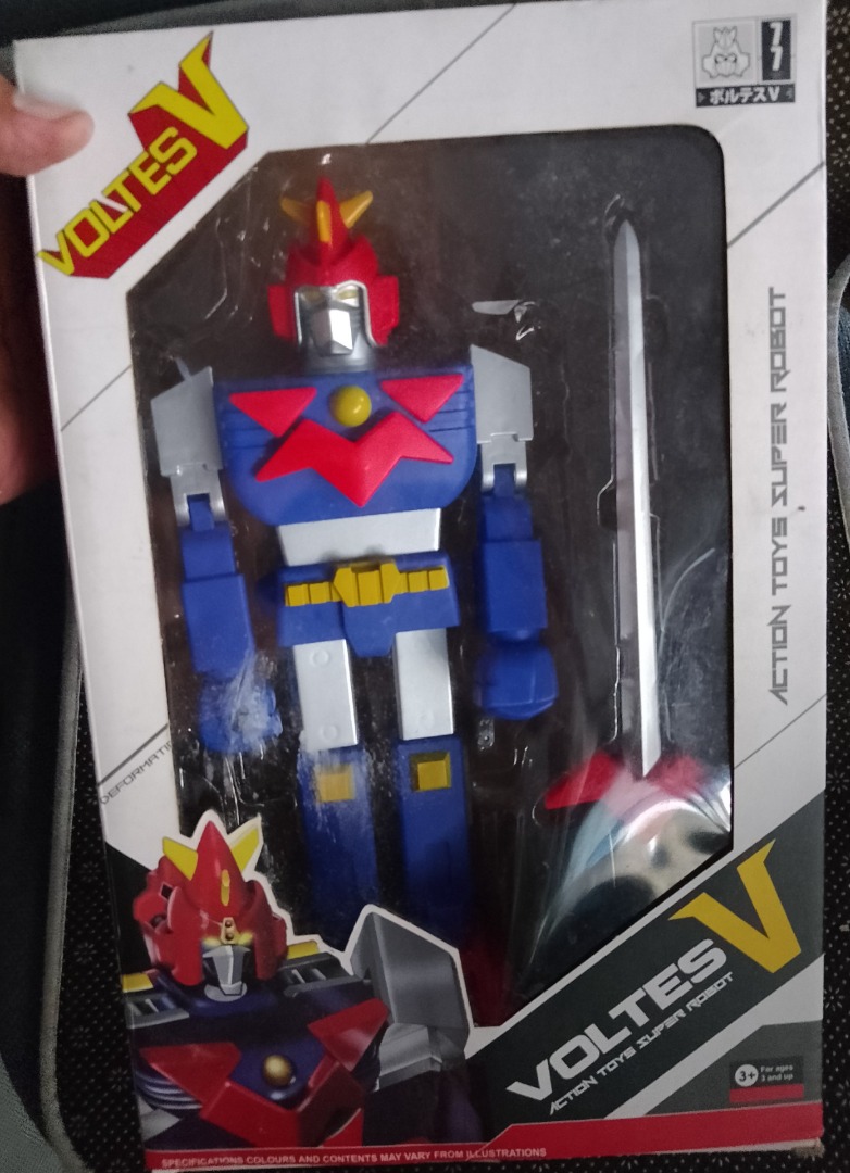 Voltes V Super Robot 13 inches Damaged Box (Bootleg/ Not Original ...
