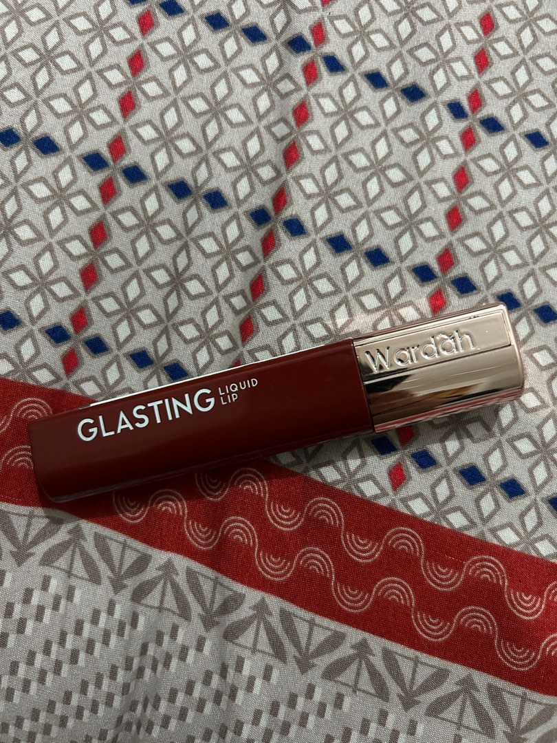 WARDAH LIQUID LIP GLASTING 3.5G SHADE 06 RUBY SPARKS, Kesehatan ...