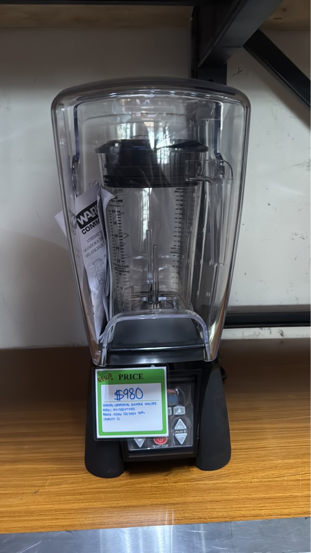 Waring commercial blender shielded / ice blender, TV & Home Appliances ...
