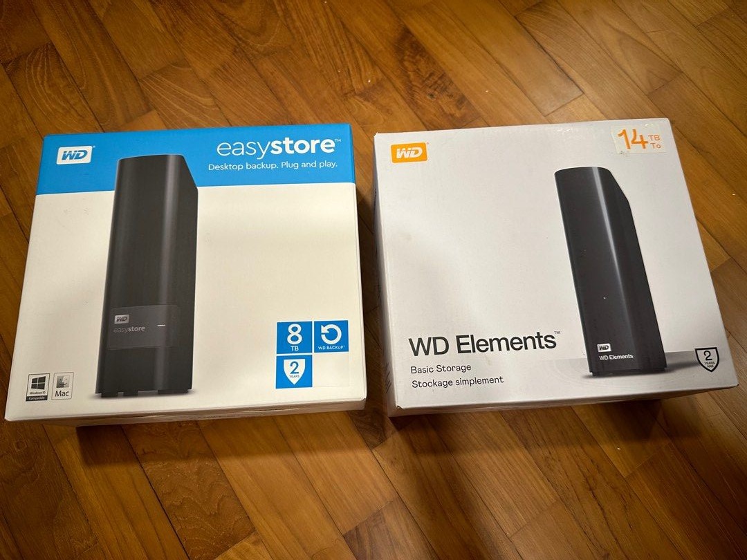 WD EasyStore HDD Enclosure (HDD not included), Computers & Tech, Parts ...