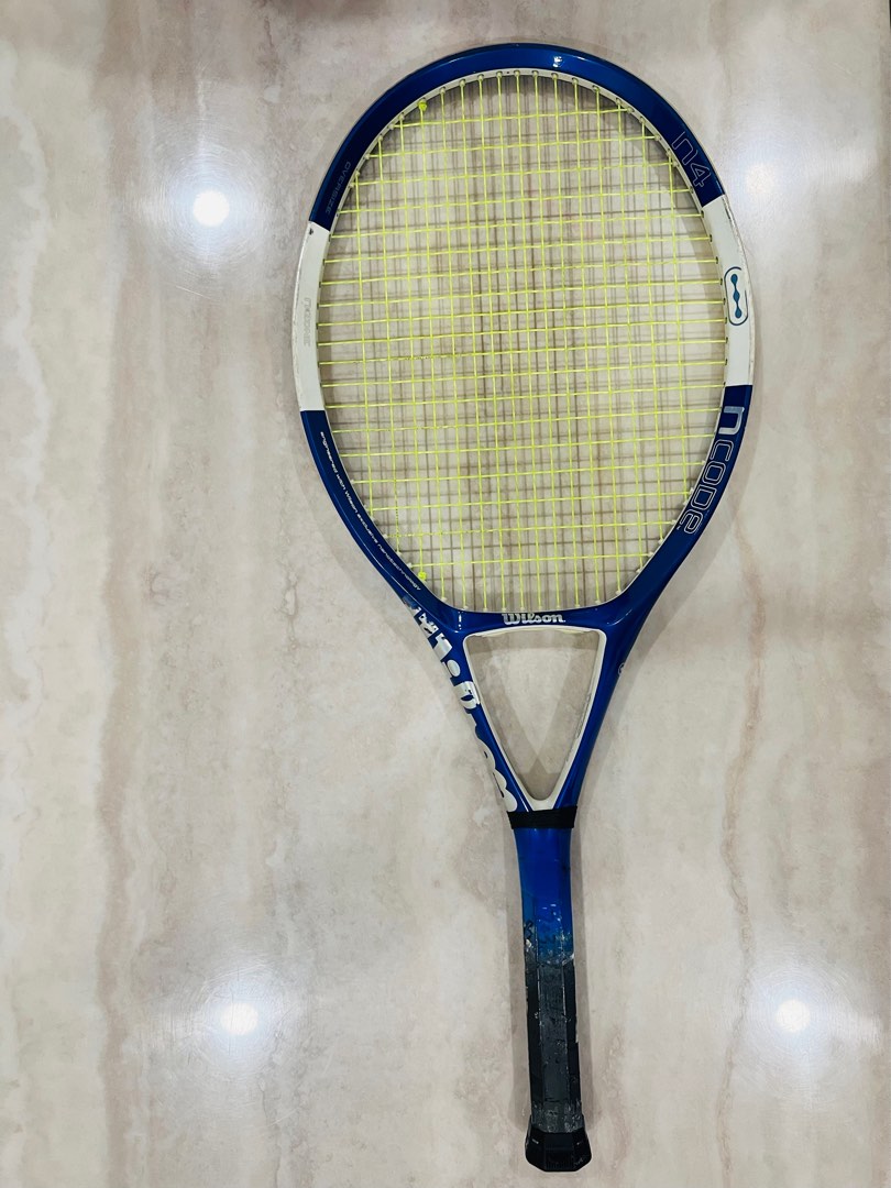 Wilson Tennis Racket - N4 NCODE (Oversize), Sports Equipment, Sports ...