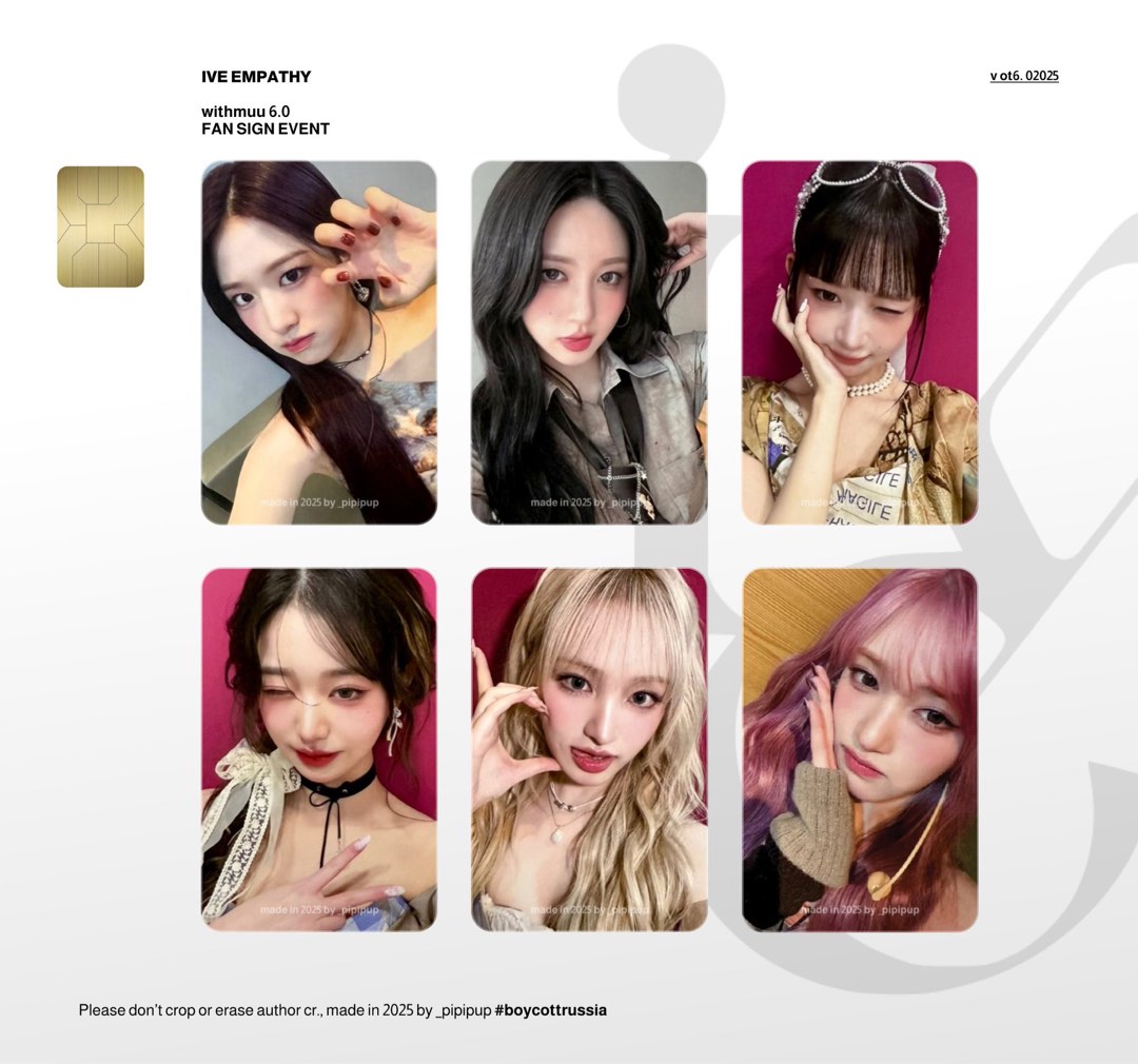 wts ive empathy withmuu pob gaeul yujin rei wonyoung liz leeseo ...