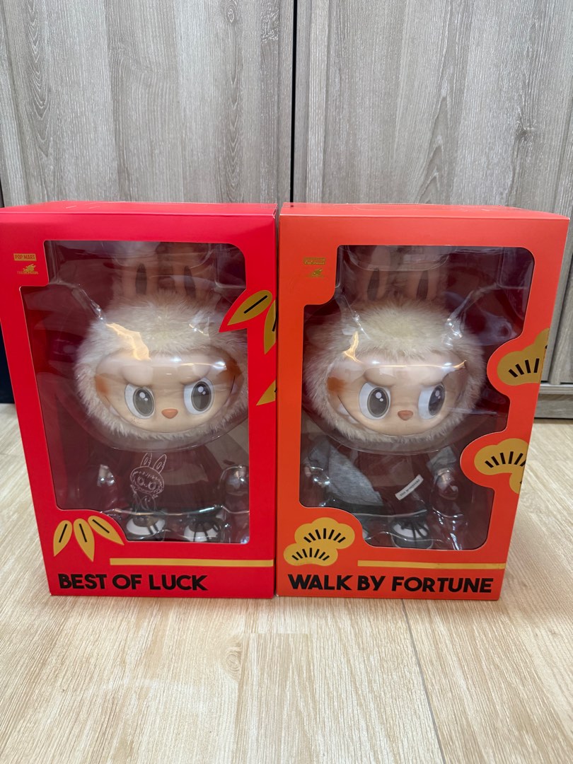 WTS- Labubu Best of Luck + Walk By Fortune, Hobbies & Toys, Toys ...