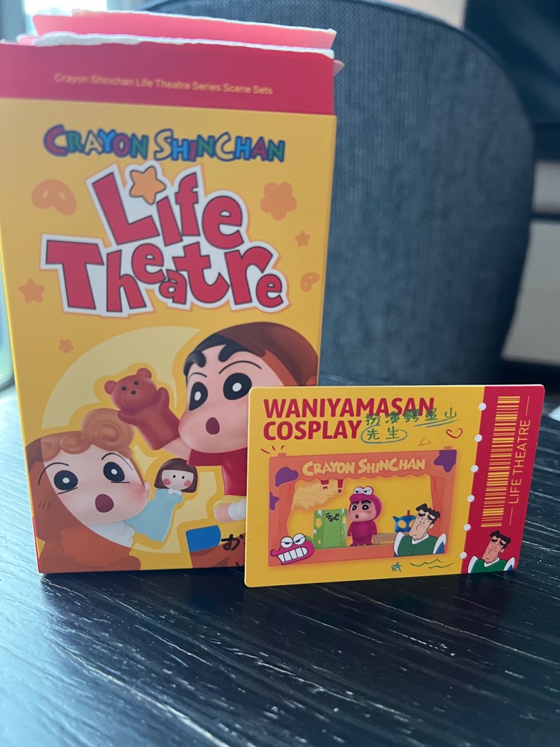 WTS Popmart Shin Chan Life Theatre - Waniyamasan Cosplay, Hobbies ...
