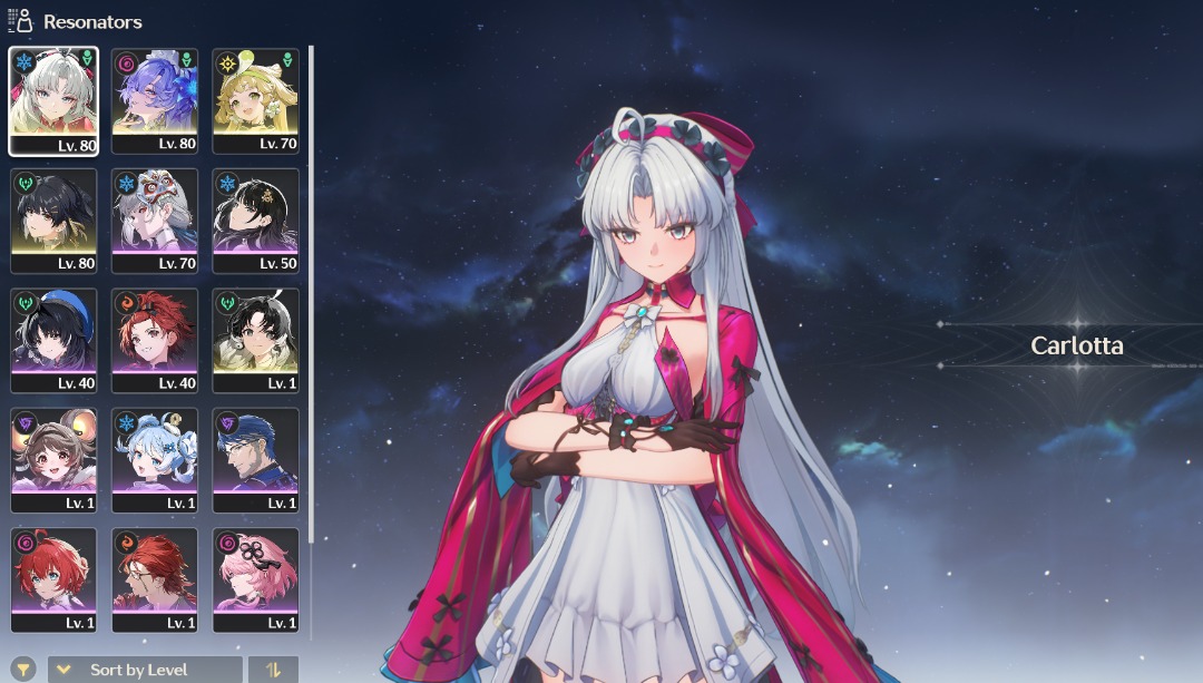 Wuthering Wave Carlotta + Weapon Cantarella (Guarenteed Banner), Video ...