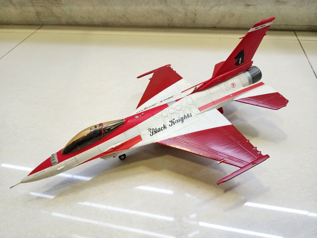 1/48 RSAF Black Knight no.1 F 16, Hobbies & Toys, Toys & Games on Carousell