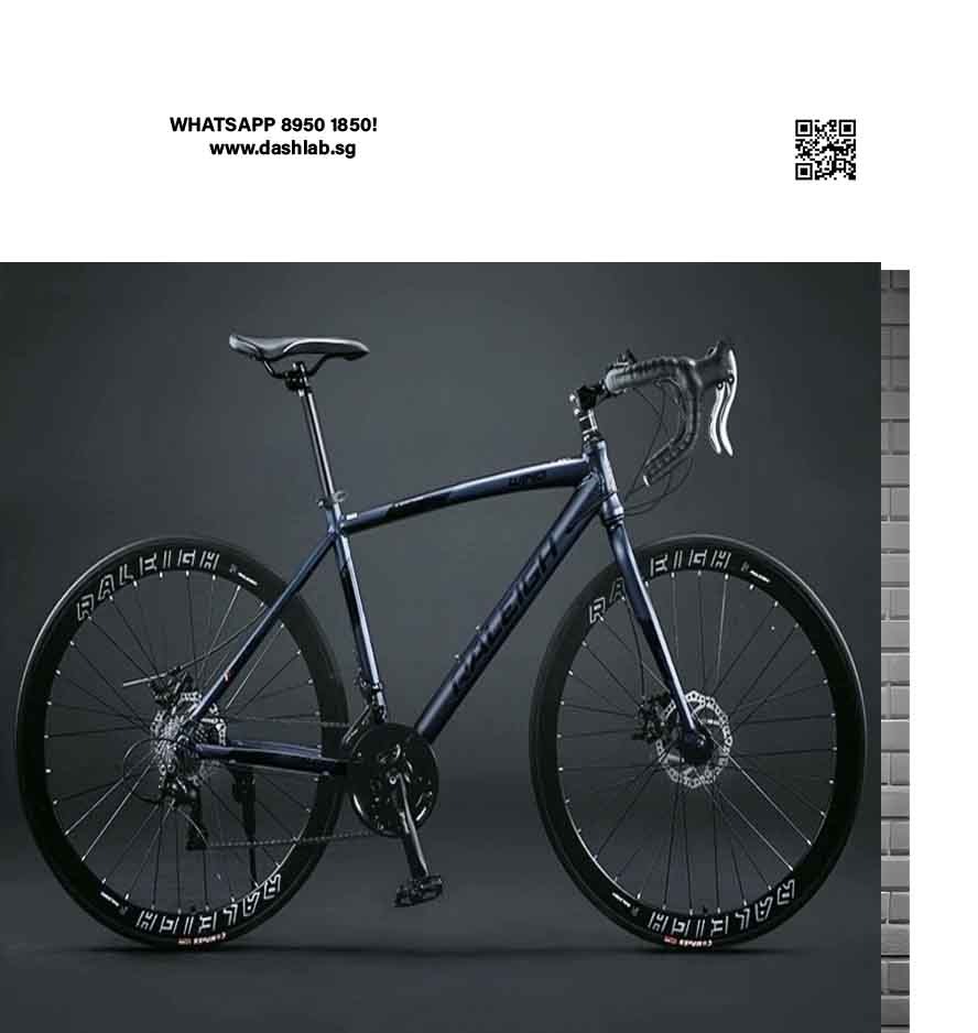 26" 24 Speed Raleigh Road bike R700 Hybrid Wind RL880 R9 Bicycle ...