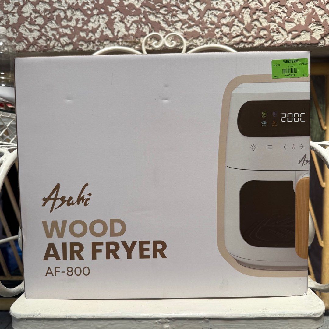 Asahi Wood Airfryer AF 800, TV & Home Appliances, Kitchen Appliances ...
