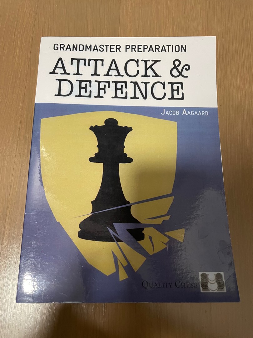 Chess book: Attack and Defense by Jacob Aagaard, Hobbies & Toys, Books ...