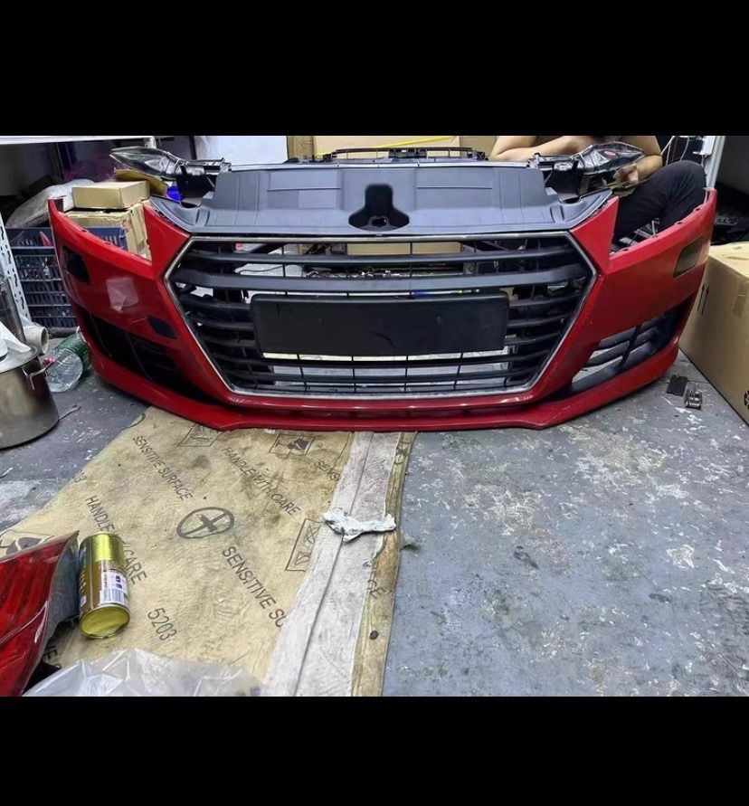 Audi TT front bumper, headlights, taillights, grille, fender, wheel ...