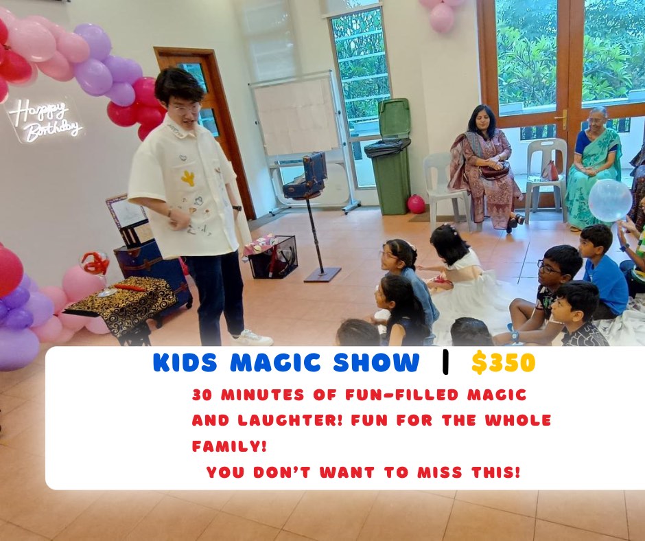 Birthday Magic Show/Games/Balloon Sculpting, Lifestyle Services, Event ...