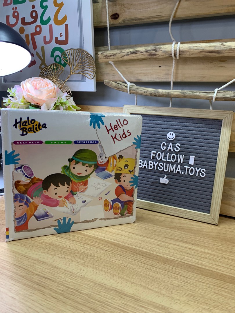 Board Book Hallo Balita hello Kids Edukasi halo Buku Anak Tebal Bukan ...