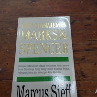 BUKU GAYA MANAJEMEN MARKS & SPENCER BY MARCUS SIEFF, Buku & Alat Tulis ...