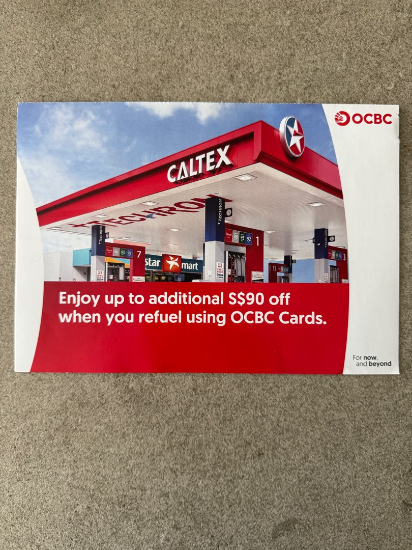 Caltex vouchers, Tickets & Vouchers, Vouchers on Carousell