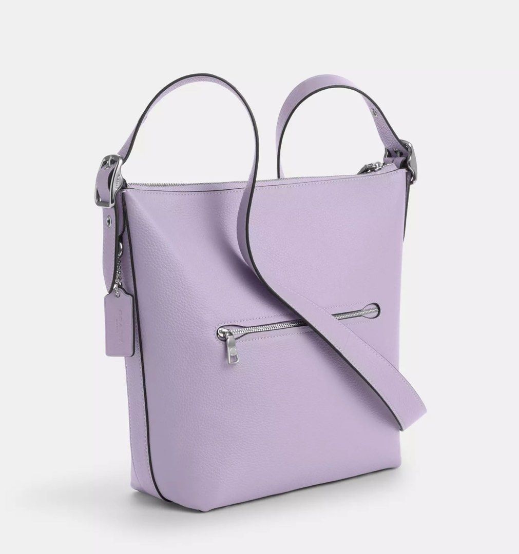 Coach Val Duffle Bag in Lilac, Luxury, Bags & Wallets on Carousell