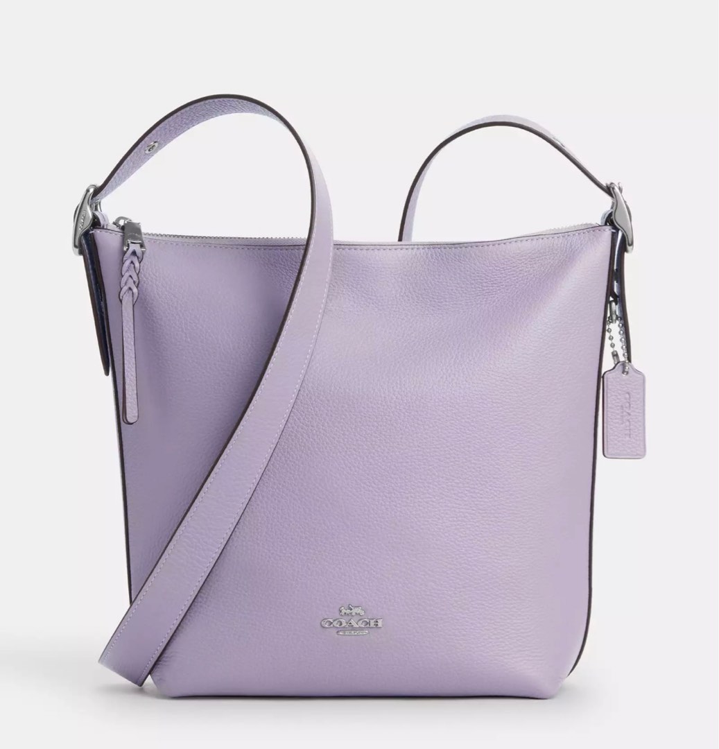Coach Val Duffle Bag in Lilac, Luxury, Bags & Wallets on Carousell