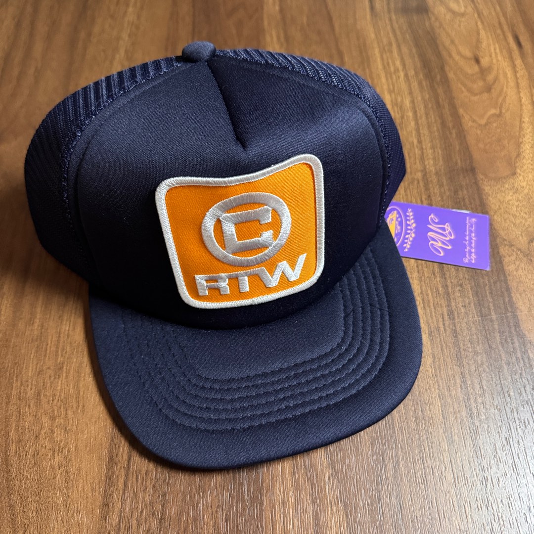 Corteiz BOX Trucker Cap(Navy), Men's Fashion, Watches & Accessories ...